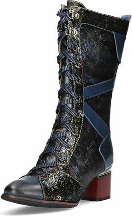 Laura Vita Bottes pour Femmes Gaczo 41, Pointure:37 EU, La Couleur:Bleu