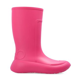 Ferragamo Logo Ankle Rainboots - - Shoes - Damen - Rosa - 39 1/2 EU
