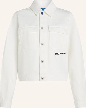 Karl Lagerfeld Karl Lagerfeld Jeans Jacke weiss