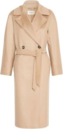 Max Mara Manteau Resina - Femme - Manteaux - Beige - Taille: 38 FR