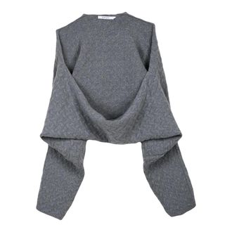 KANGRA Schulterw&auml;rmer - - Knitwear - Damen - Grau - S