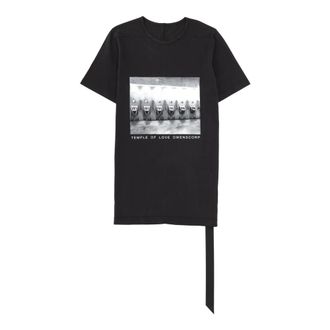 Rick Owens Level T T-shirt - - Tops - Herren - Schwarzk - M