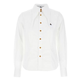 Vivienne Westwood W Violin Shirt - - Blouses & Shirts - Damen - Wei&szlig; - XS