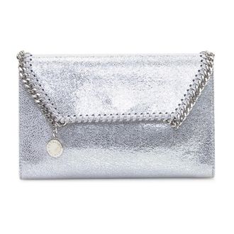 Stella McCartney Femme, Sacs, Gris, Taille: ONE Size Falabella Wallet-On-Chain