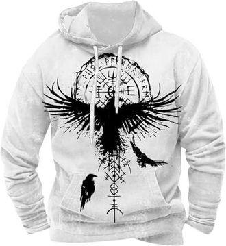 Generic Sweat Capuche Homme Manches Longues Tee Shirts en Coton D&eacute;contract&eacute;e Vetement Tous Les Jours Wear Patchwork Sweatshirt Fitness Affaires