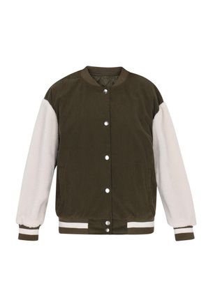 Mymo Jacke Frauen Gr&uuml;n Oliv Dunkelsand