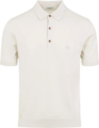 Etro polo boutonn&eacute; &agrave; manches courtes - Tons neutres