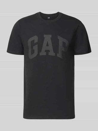 GAP T-Shirt mit Logo und Rundhalsausschnitt