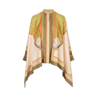 La DoubleJ Femme, Vestes, Multicolore, Taille: 40 FR Foulard Shirt