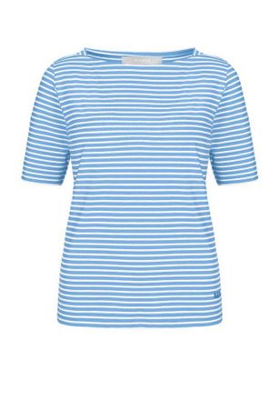bianca Kurzarmshirt LOTTI im Streifen-Look und angesagten Trendfarben