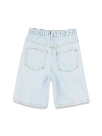 Kenzo Denim Cotton Bermuda Shorts - Denim