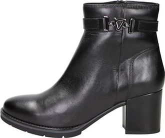 Valleverde Bottines Femme Valleverde17204 Cuir Noir ou Marron Chaussures Casual, Noir, 39 EU
