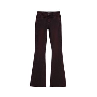 Desigual Femme, Jeans, Brun, Taille: 42 FR Flared Jeans