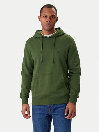 Tommy Hilfiger Sweatshirt Essential MW0MW37235 Gr&uuml;n Regular Fit