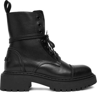 Badura Schn&uuml;rschuhe C-70307 Schwarz