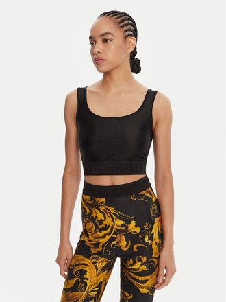 Just Cavalli Top 79PAM204 J0108 Schwarz Slim Fit