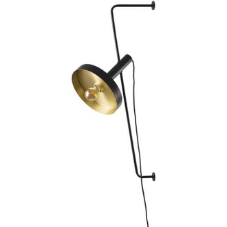 Faro Barcelona Faro Barcelona - whizz Applique murale noire/or 20165-95