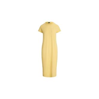 Polo Ralph Lauren Femme, Robes, Jaune, Taille: 36 FR Robe &Eacute;l&eacute;gante