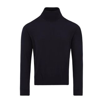 Malo Rollkragenpullover - - Knitwear - Herren - Blau - M