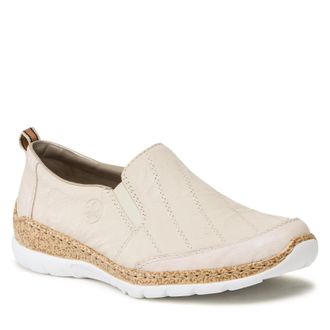 Rieker Halbschuhe Rieker N4274-60 Beige