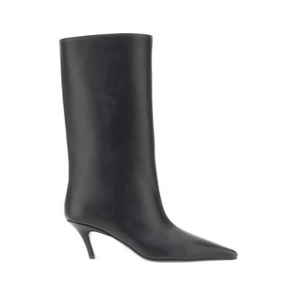 Amina Muaddi Fiona 60 Stiefel - - Shoes - Damen - Braun - 40 EU