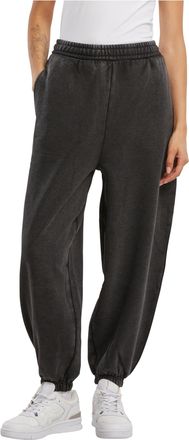 Build Your Brand Damen Sporthose Ladies Vintage Heavy Sweatpants, l&auml;ssige Damen Trainingshose mit weitem Bein, Gr&ouml;&szlig;en XS - 5XL