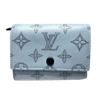 Louis Vuitton Portefeuille Pre-owned Monogram Shadow (tri-fold) - Femme - Pre-owned - Bleu - Taille: ONE Size