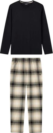 Emporio Armani Ensemble de pyjama long - Homme - V&ecirc;tements de nuit et de d&eacute;tente - Bleu - Taille: S