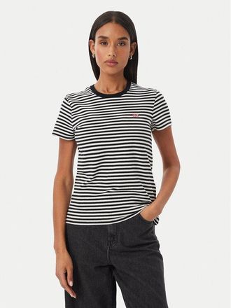 Levi's T-Shirt The Perfect 39185-0087 Schwarz Regular Fit