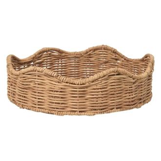 Broste Copenhagen Plateau rond en rotin Lola Broste Copenhagen