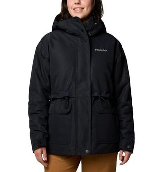 Columbia Manteau Drop Ridge II Interchange, design dynamique, r&eacute;fl&eacute;chissant la chaleur, ajustement personnalisable, Sherpa douillet, bouclier anti-pluie - Femm