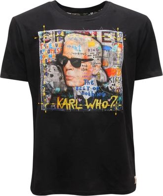 Bob Homme, Tops, Noir, Taille: XL Icon T-Shirt
