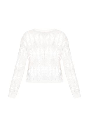 Izia Pullover Frauen Wei&szlig;