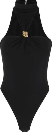 Elisabetta Franchi Femme, Tops, Noir, Taille: 38 FR Body