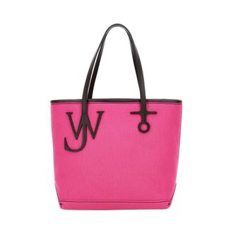 J.W.Anderson Kleine Anker Canvas & Leder Tote - - Bags - Damen - Rosa - ONE SIZE