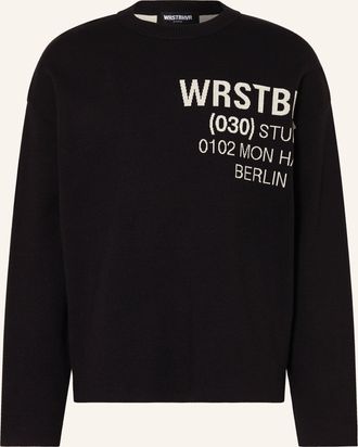 Worst Behavior Wrstbhvr Oversized-Pullover Nieo Knit schwarz