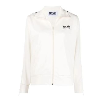 Golden Goose Star Track Jacket - - Sweatshirts & Hoodies - Damen - Wei&szlig; - S