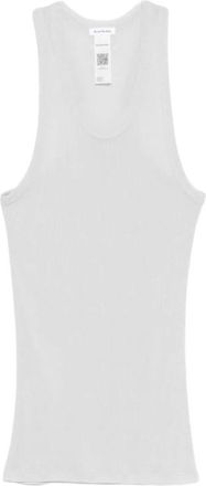 Acne Studios Femme, Tops, Blanc, Taille: 36 FR Acne Studios T-shirts et Polos Gris