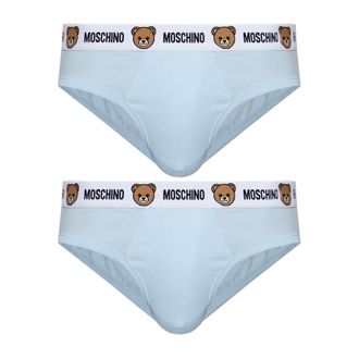 Moschino Herren, Unterw&auml;sche, Blau, 2XLGr&ouml;&szlig;e