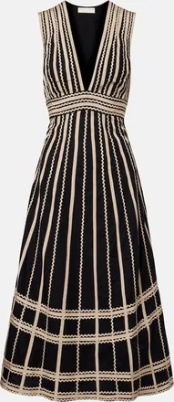 Ulla Johnson Robe midi Palermo en coton