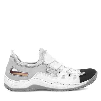 Rieker Sneakers Rieker L0539-80 Wei&szlig;