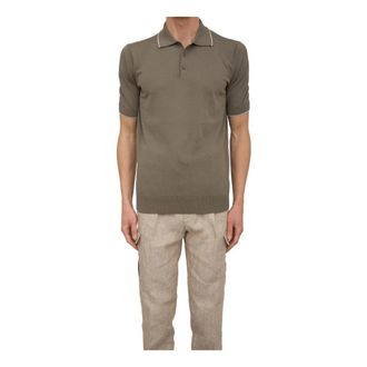 PESERICO Klassisches Polo-Shirt f&uuml;r M&auml;nner - - Tops - Herren - Gr&uuml;n - XL