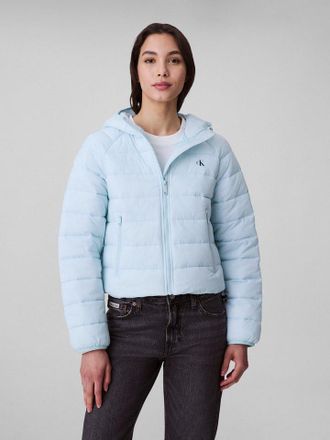 Calvin Klein Jeans Steppjacke LGHTWGHT QLTD JCKT P Mit Rundhalsausschnitt