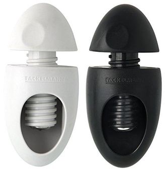 Fackelmann Nussknacker iKnack, Kastanienbohrer mit starker Kraftwirkung, Nuss&ouml;ffner mit Schraubgewinde (Farbe: Schwarz oder Wei&szlig; - Nicht frei w&auml;hlbar), Menge: 1 