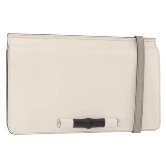 Gucci Pre-owned Leder Cross Body Bag - - Pre-owned - Damen - Wei&szlig; - ONE SIZE