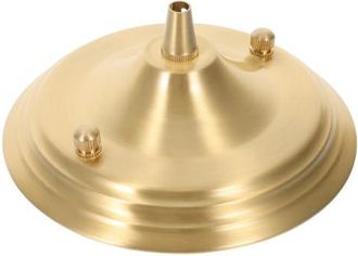 Artibetter Plaque De Plafonnier En Cuivre Avec Bague De Serrage Suspension Luminaire Pour Éclairage De Plafond Intérieur Rénovation Lustre Salle De Bain Salon