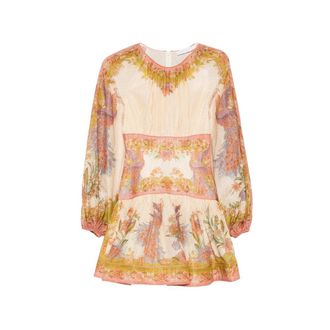 Zimmermann Indra Floral-print Mini Dress