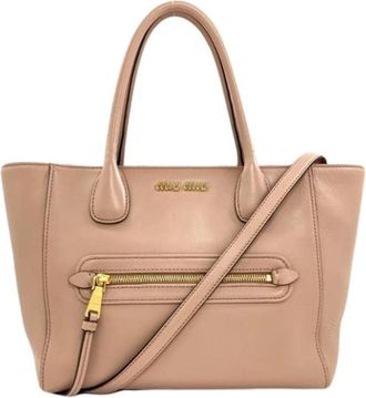 Miu Miu Pre-owned Tote bag - - Pre-owned - Damen - Rosa - ONE SIZE
