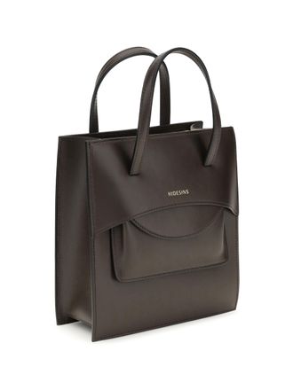 Hidesins Womens Pocket Premi&egrave;re Medium Handbag T.moro Calf Leather Bos Taurus Shoulder Bags