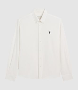 Ami Chemise Ami De Coeur Blanc Naturel